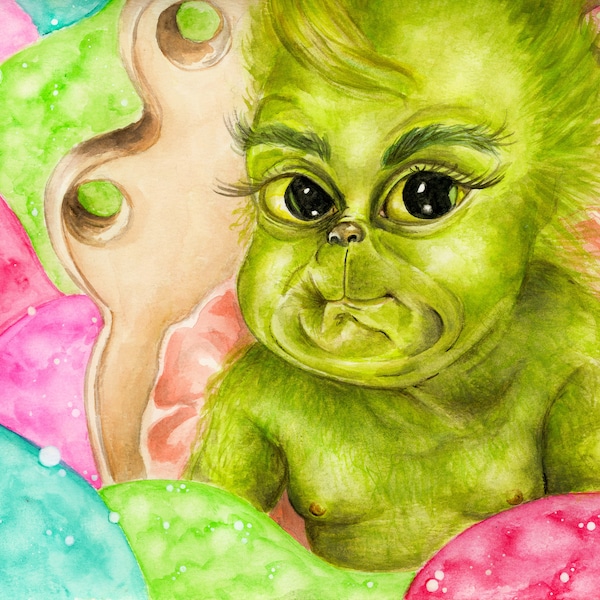 Baby Grinch - Etsy