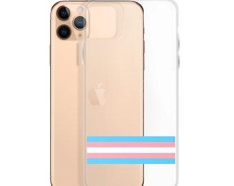 LGBTQ Flag Thin Iphone Case Solid Polycarbonate Back Gay - Etsy