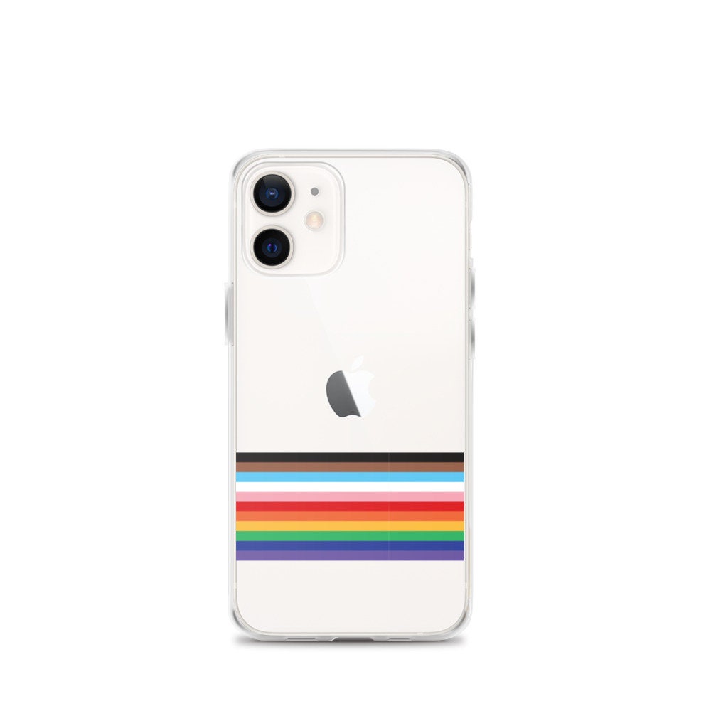 LGBTQ+ Flag Thin iPhone Case | Solid Polycarbonate Back | Gay Pride ...