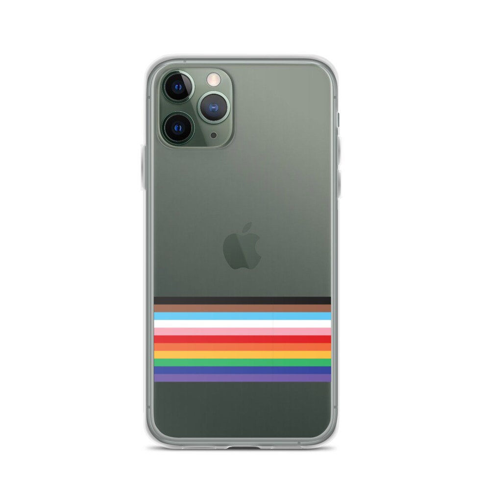 LGBTQ+ Flag Thin iPhone Case | Solid Polycarbonate Back | Gay Pride ...