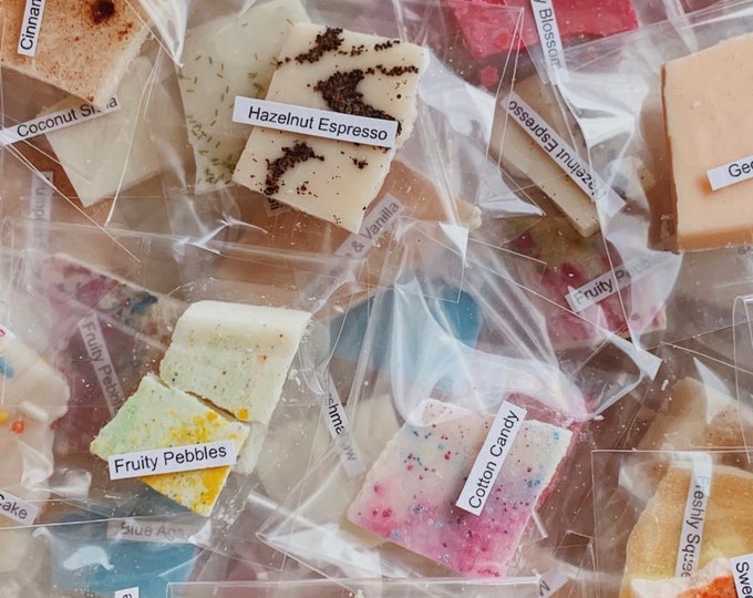 Mystery Wax Melt Scoop, Wax Melt Sample, Sample Scents, Wax Melt ...