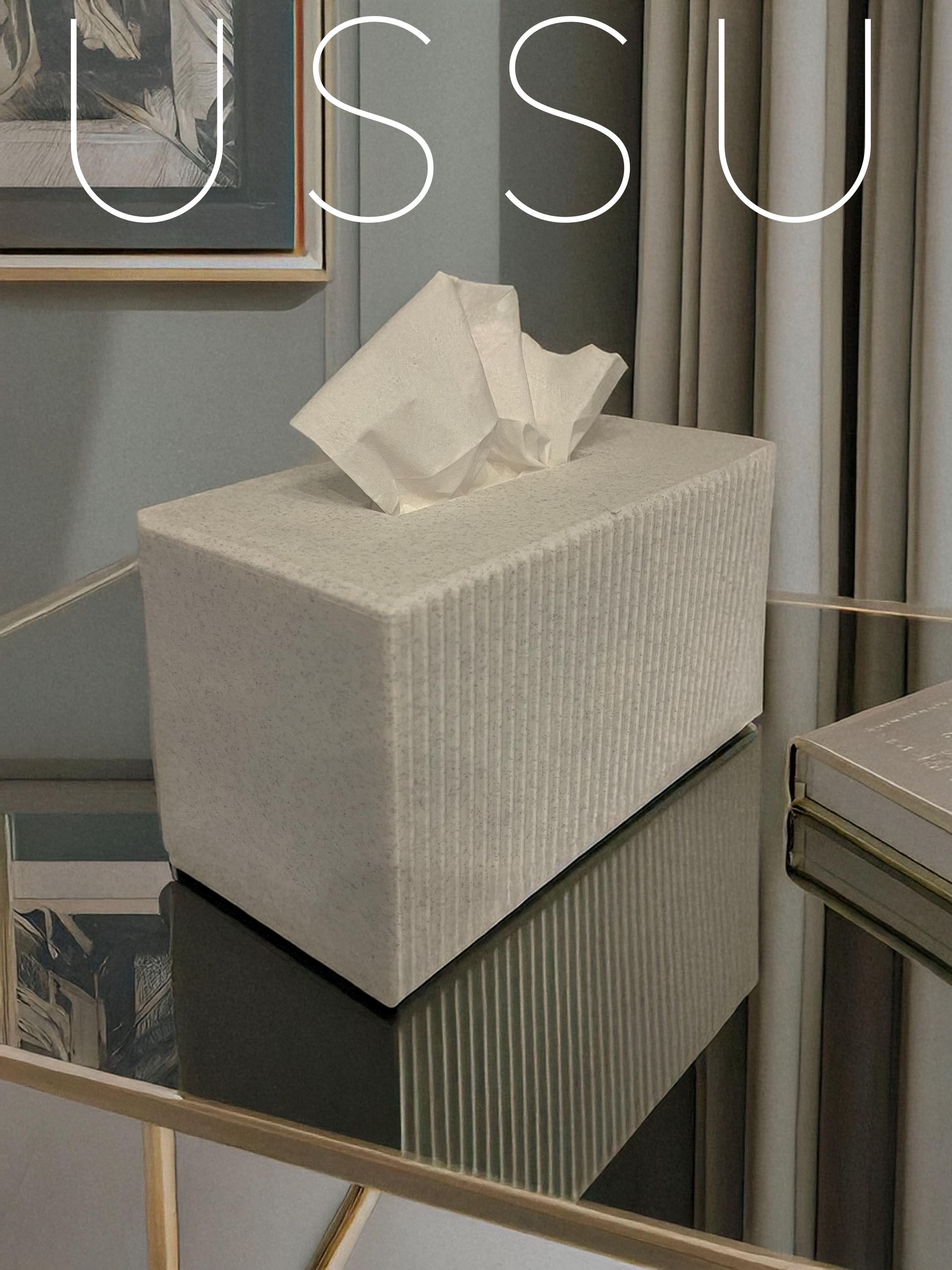 Ussu – Minimalist 3D Printed Tissue Box Cover | Modern Japanese ...
