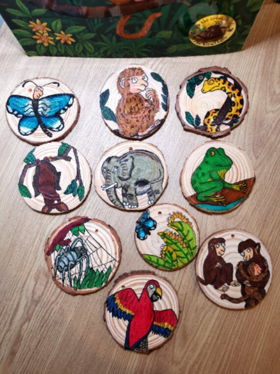 Monkey Puzzle story prop character's | Etsy