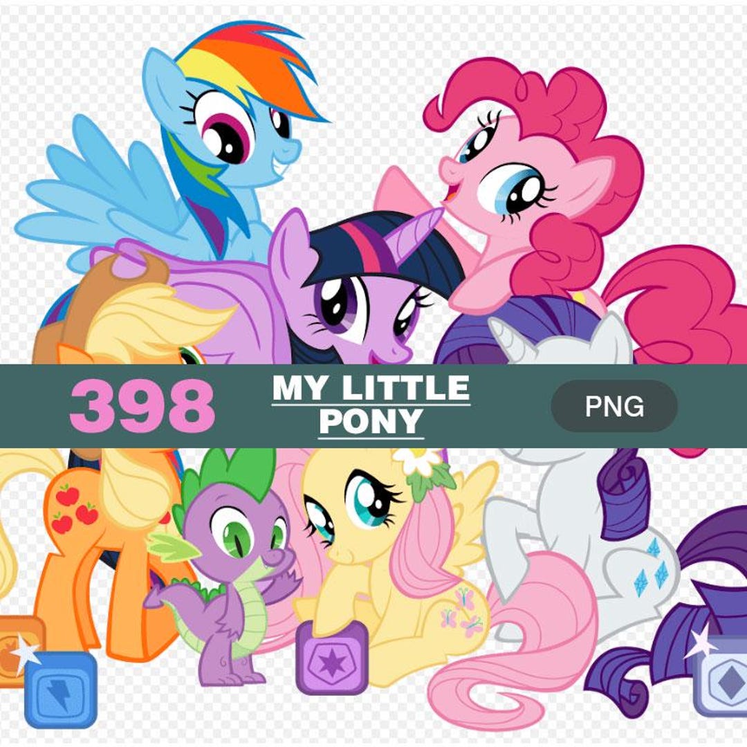 My Little Pony Clipart, Png Bundle, Twilight Sparkle, HD Designs ...