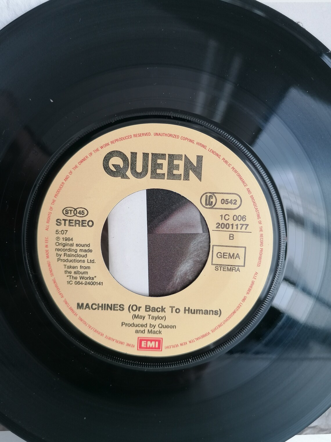 Queen – I Want to Break Free Record Vinyl 7"- 45 RPM/ Single EMI ...