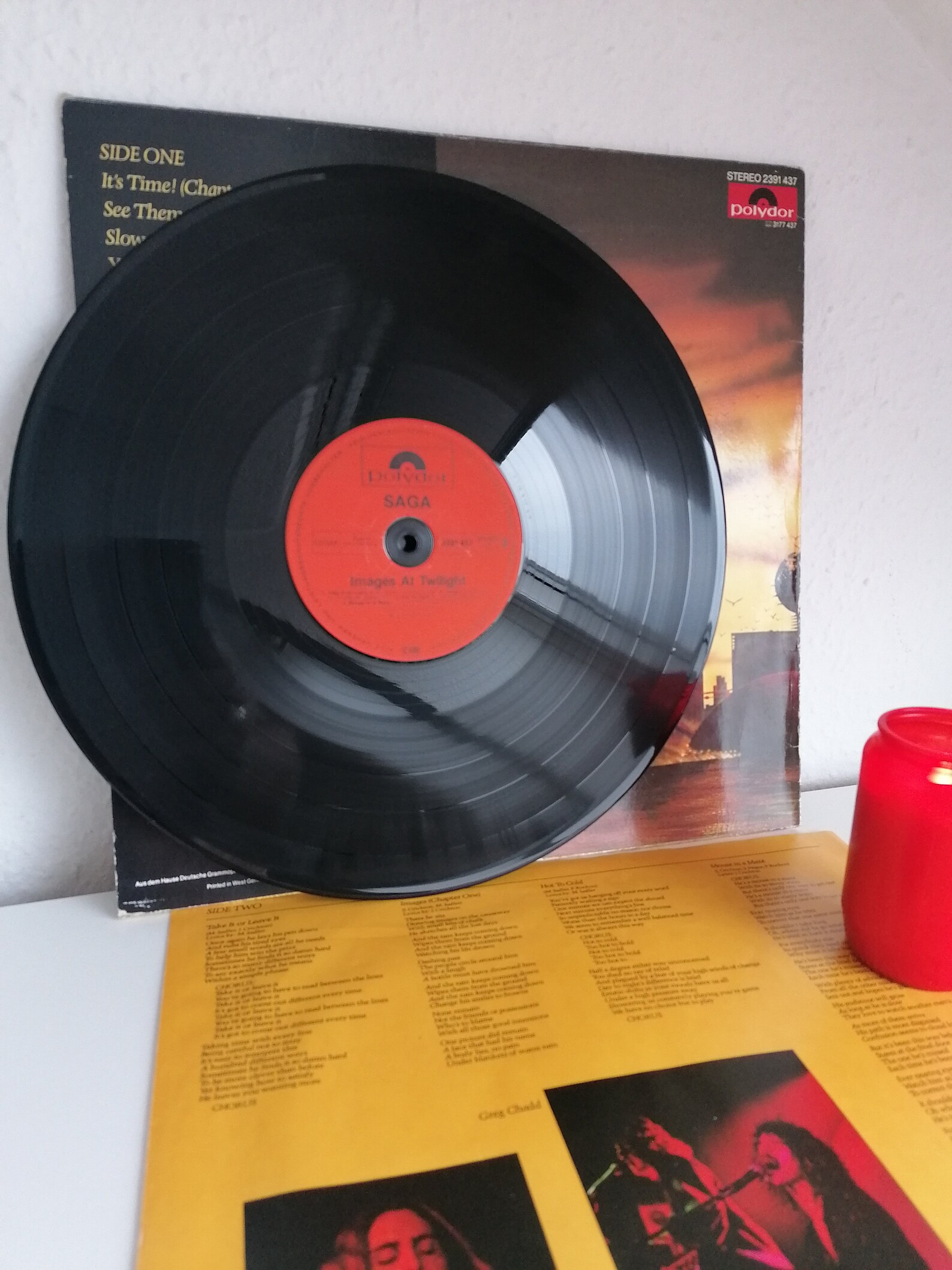 Saga - Images at Twilight Vinyl Record Music 1979 Prog Rock Polydor ...