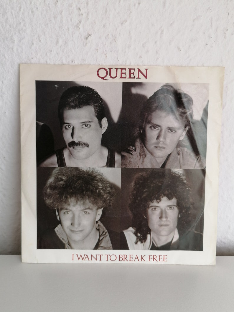 Queen I Want to Break Free Record Vinyl 7 45 RPM/ Single EMI Germany ...