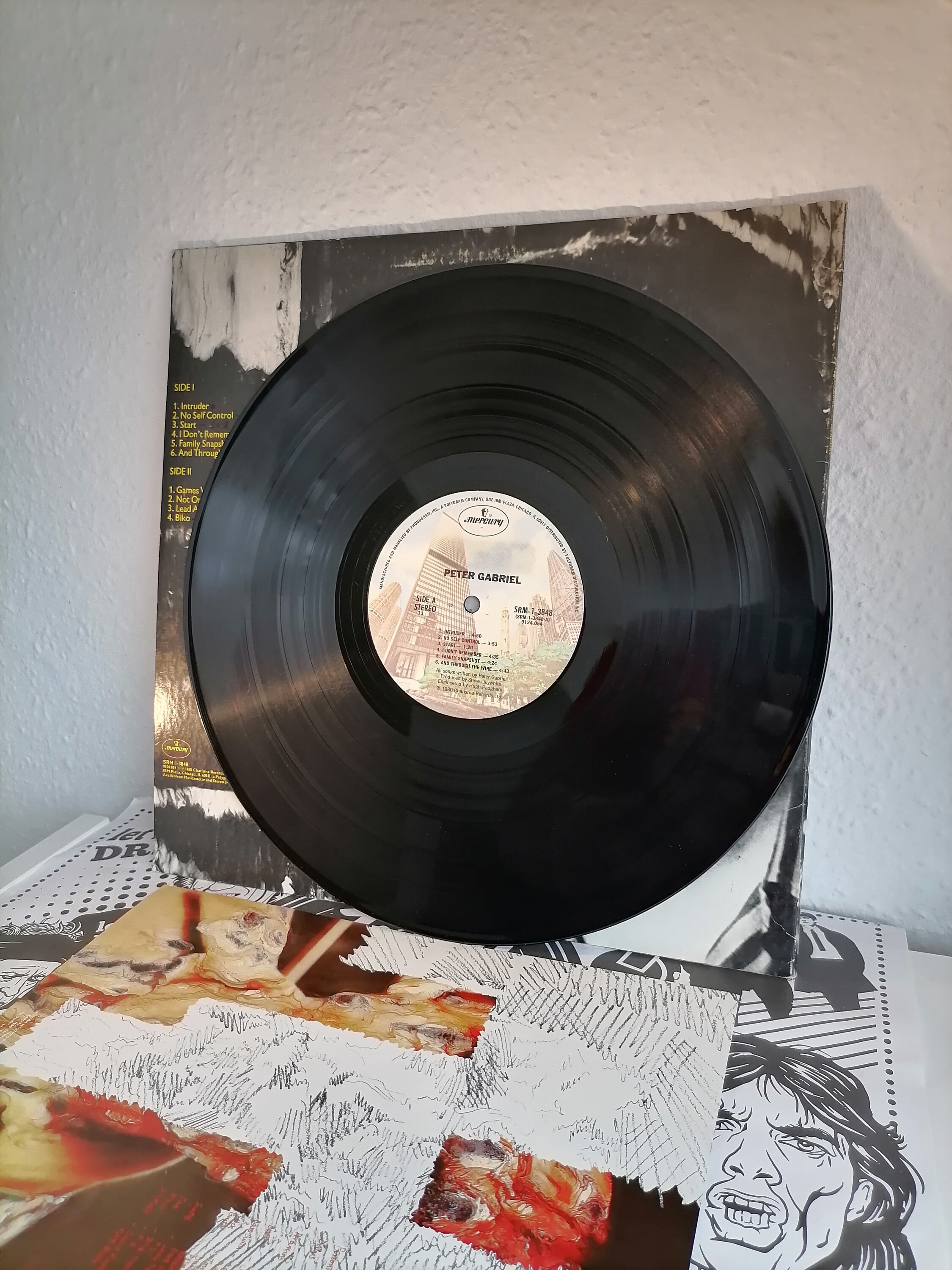 Peter Gabriel Peter Gabriel Vinyl Record Original Album Mercury Club ...