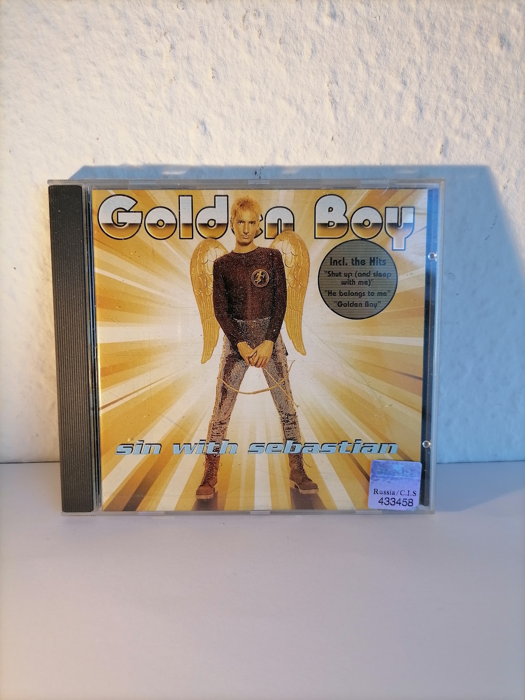 Sin With Sebastian Golden Boy CD Album Eurodance Euro House Germany - Etsy