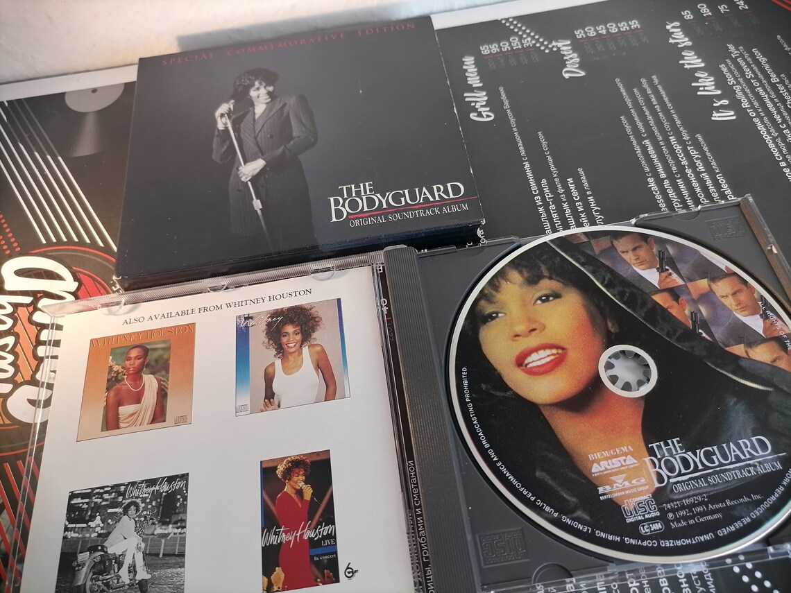 Whitney Houston Various – the Bodyguard (original Soundtrack Album) CD ...
