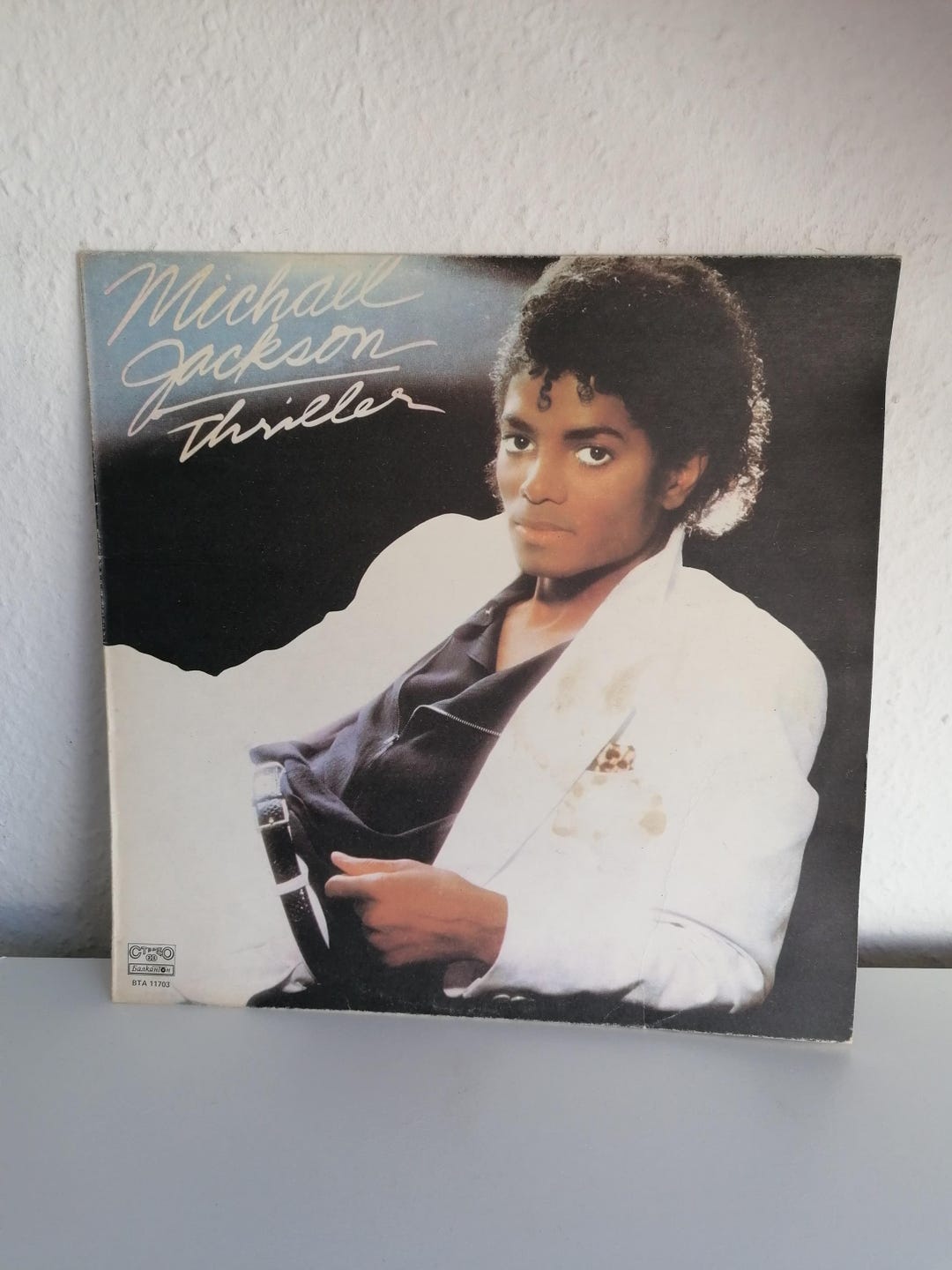 Michael Jackson – Thriller Record Rare Vinyl Aquamarine Labels Bulgaria ...