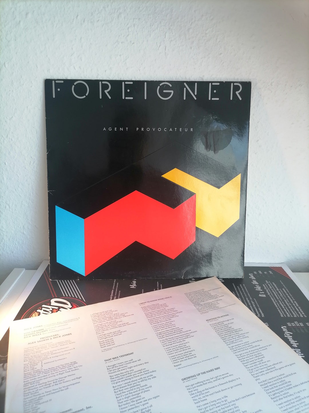 Foreigner – Agent Provocateur Vintage Record Album British–american ...