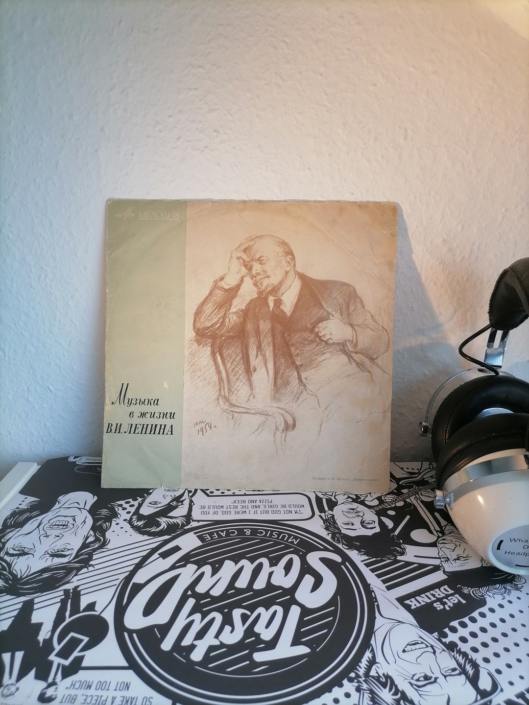 Vintage Soviet Vinyl Records V. I. Lenin, Music in the Life of V.I ...