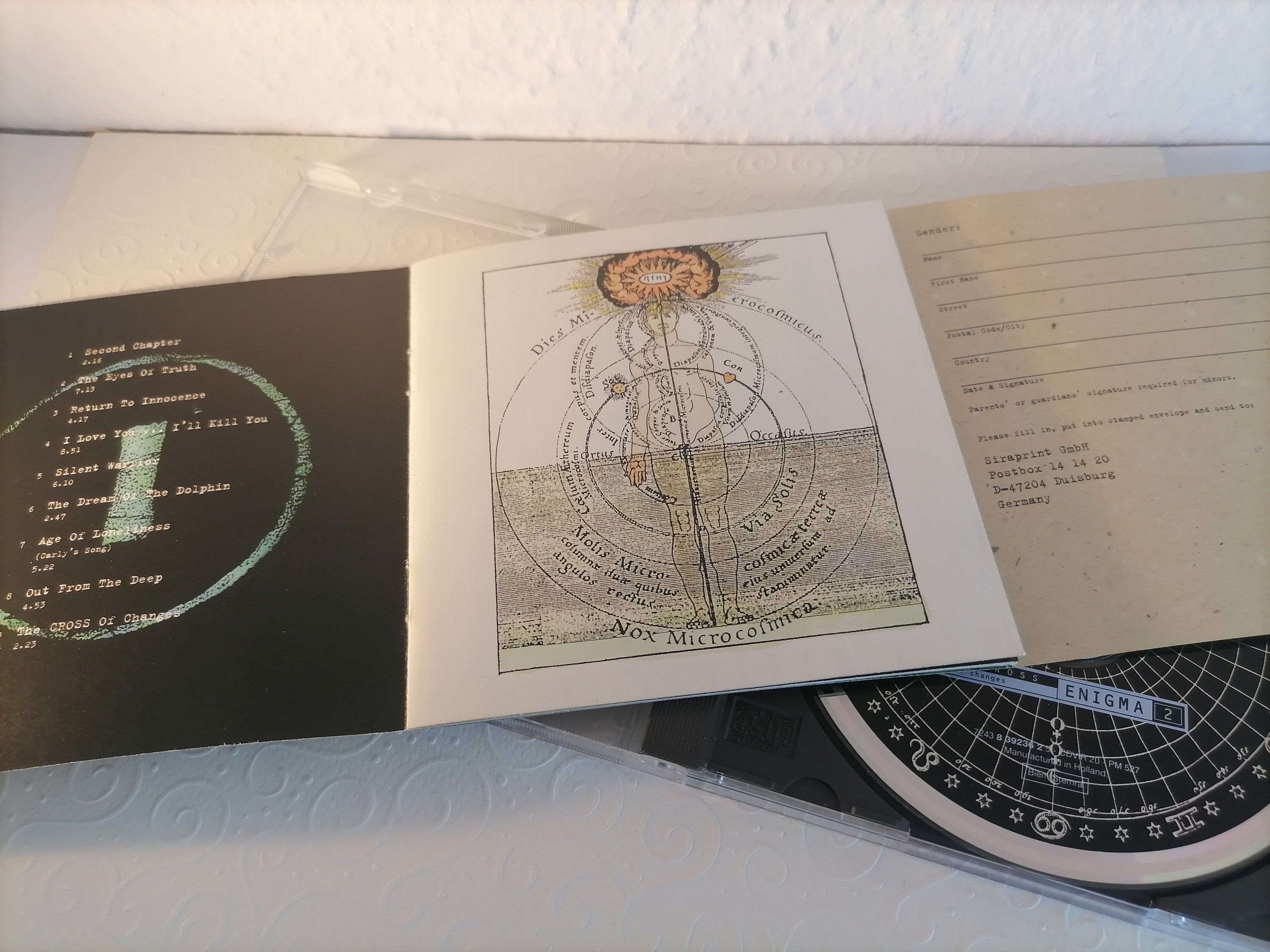 Enigma – the Cross of Changes /CD Album Virgin/ Vintage New Age Ambient ...