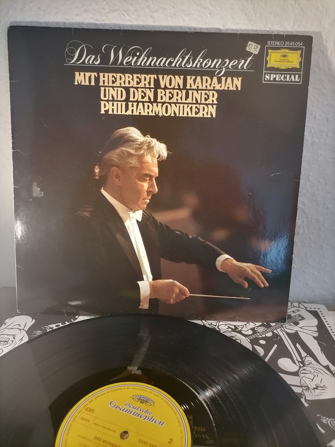 Vintage Record Berliner Philharmoniker Herbert Von Karajan Das - Etsy