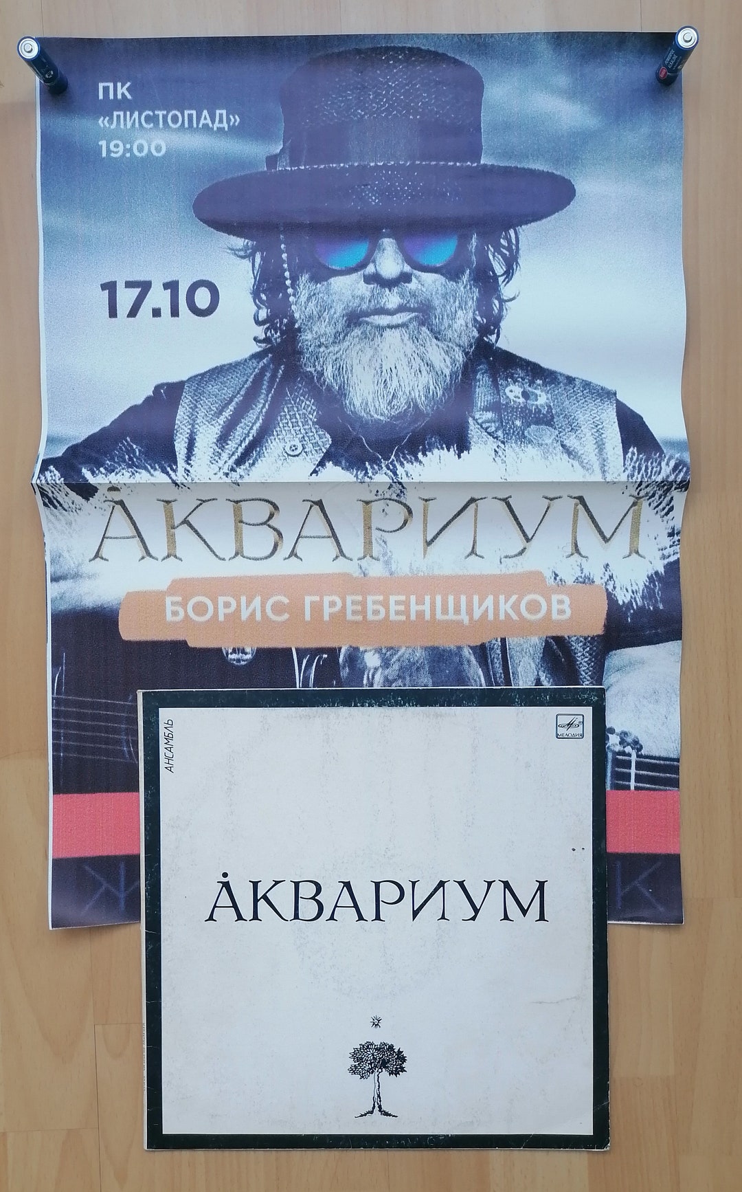 Vinyl Records,aquarium-aquarium and a Concert Poster as a Gift, Vintage ...