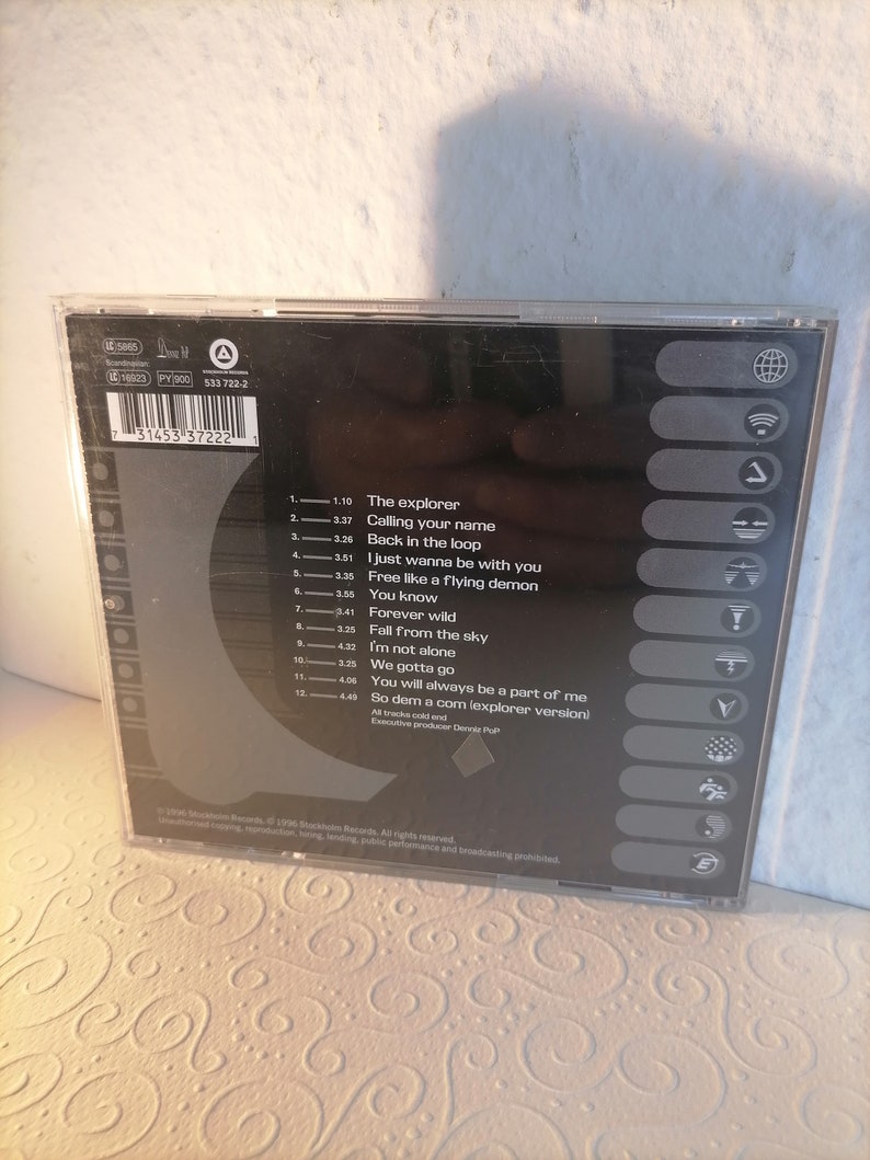 E-type the Explorer CD Album Eurodance Stockholm Records/ - Etsy