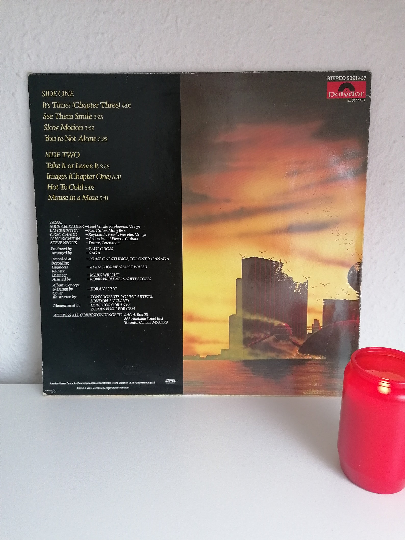 Saga - Images at Twilight Vinyl Record Music 1979 Prog Rock Polydor ...