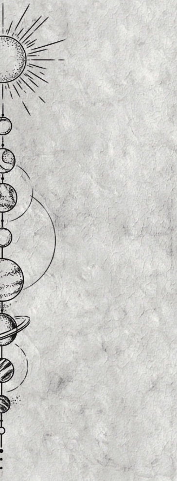 Planetary Alignment Tattoo Design Digital Download Black/white JPEG - Etsy