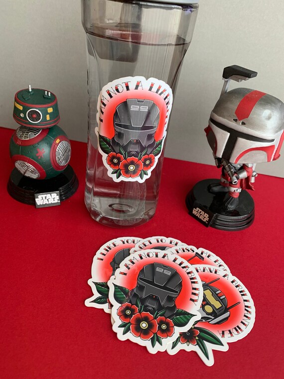 Bad Batch Bucket Tattoo Flash Sticker | Etsy