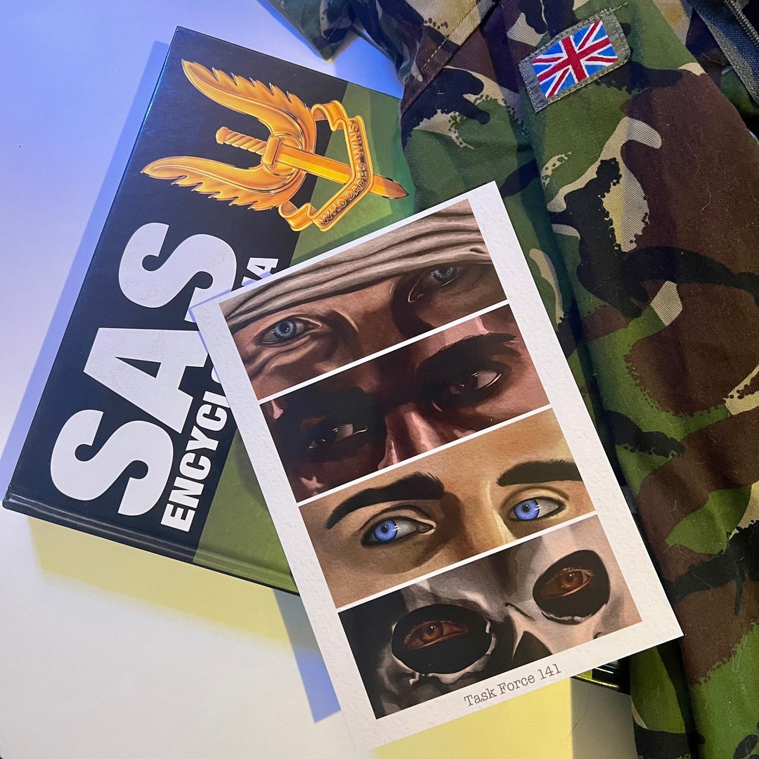 Task Force 141 Call of Duty Art Print Price Gaz Soap Ghost - Etsy