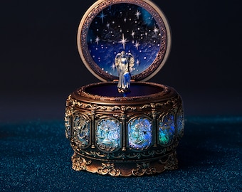 Rotating Music Box - Etsy