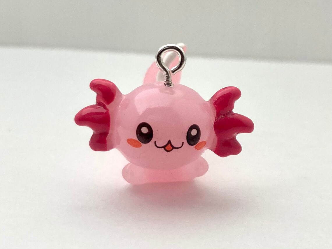 Adorable Axolotl Keychains Animal Aquatic Critter Salamander | Etsy