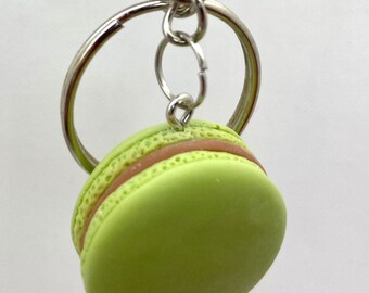 Macaron Keychain - Etsy