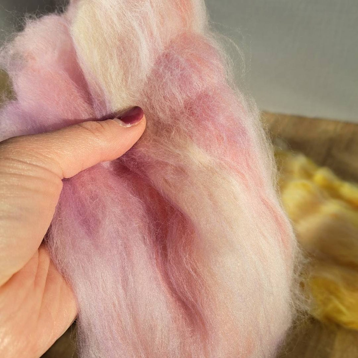 Mini Fibre Pack #3. Handspun Chunky Coiled Art Yarn. Hand Blended Mini ...