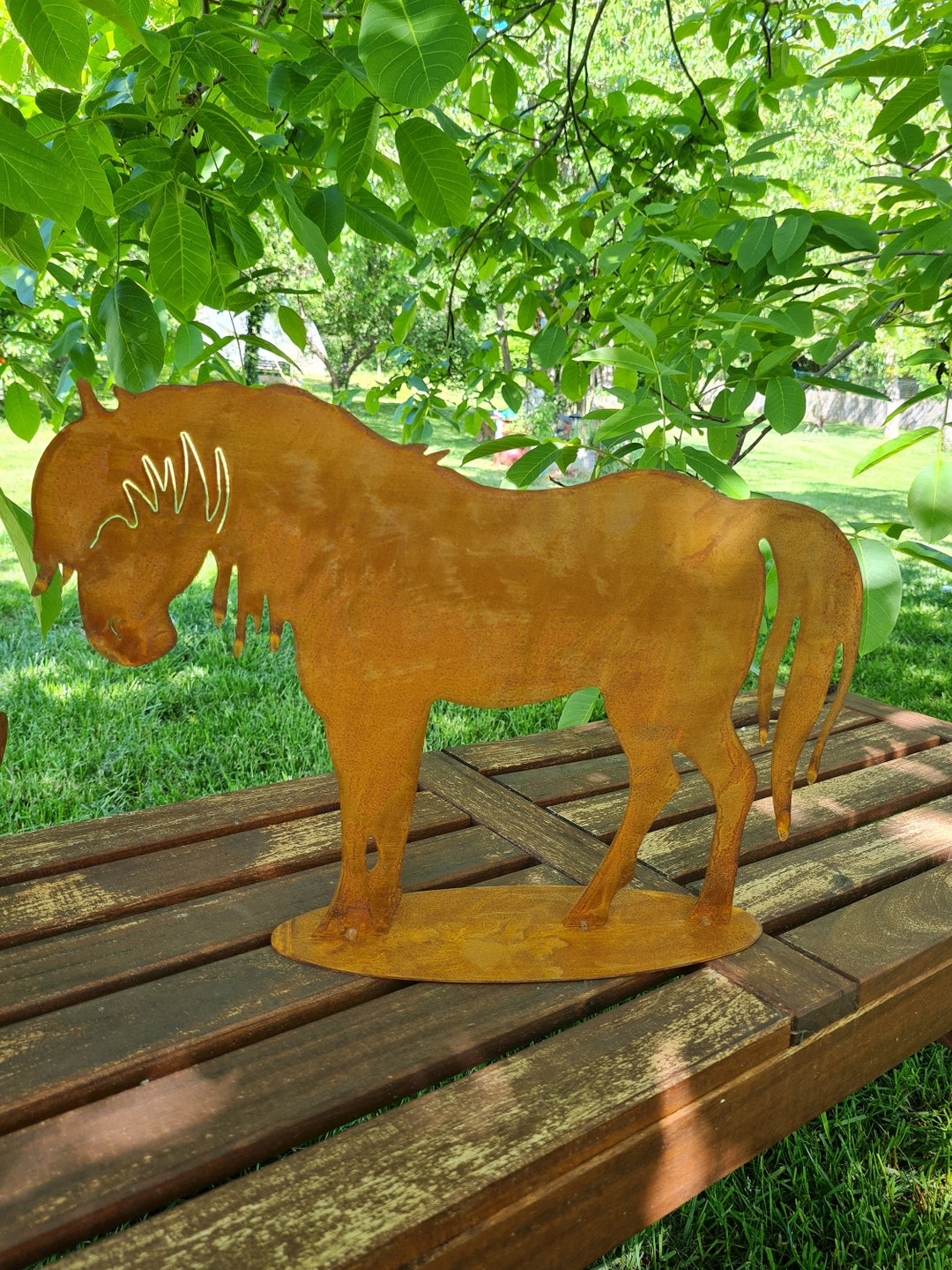 Rust Figure Pony - Etsy