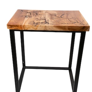 Heavner Solid Wood Nesting Set, Lightning Design Side Tables, Modern ...