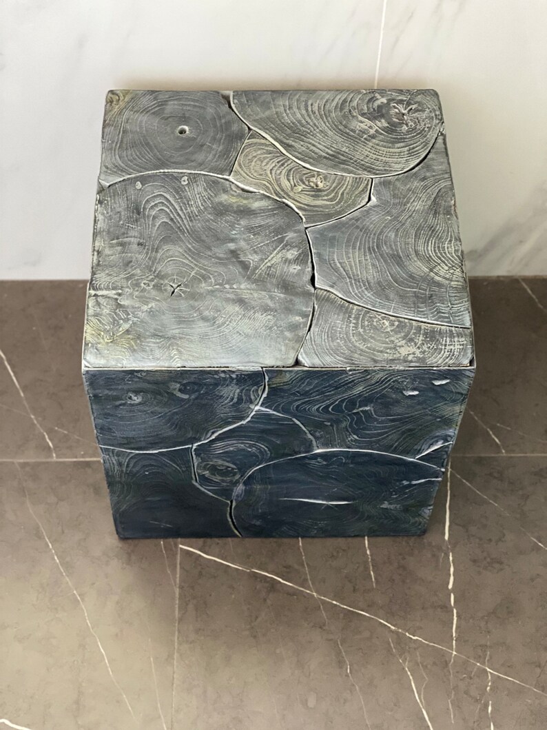 Solid Wooden End Table Unique Side Table Accent Stand - Etsy