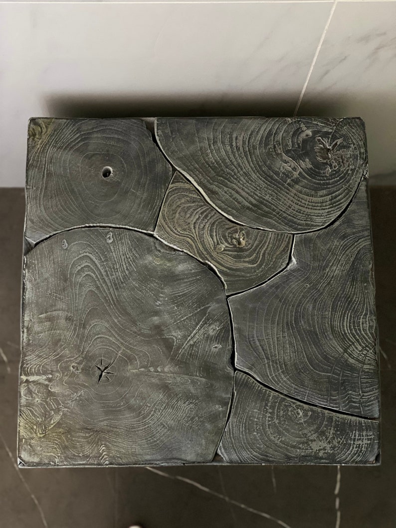 Solid Wooden End Table Unique Side Table Accent Stand - Etsy