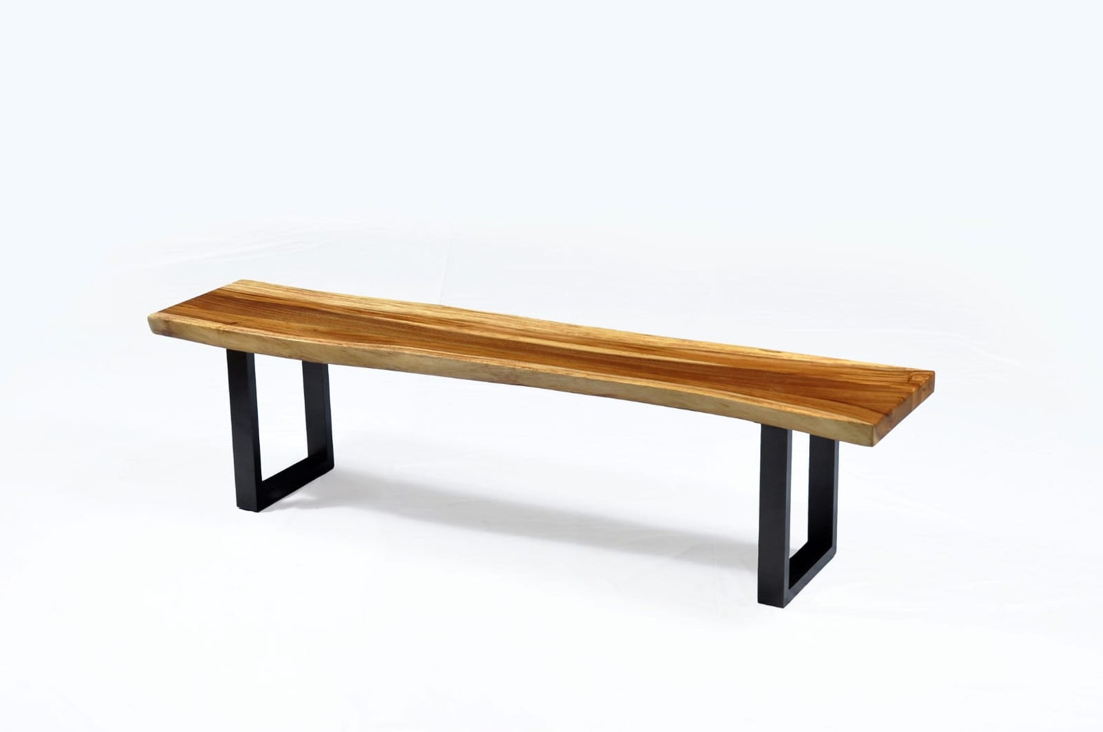 Live Edge Suar Wood Bench, Rustic Modern Entryway Console - Etsy