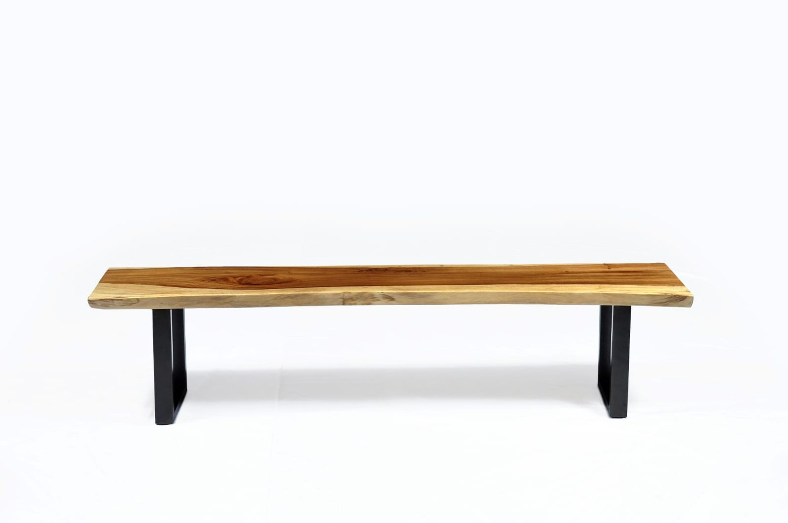 Live Edge Suar Wood Bench, Rustic Modern Entryway Console - Etsy