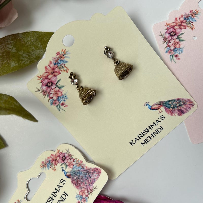 Custom Earring Cards - Etsy
