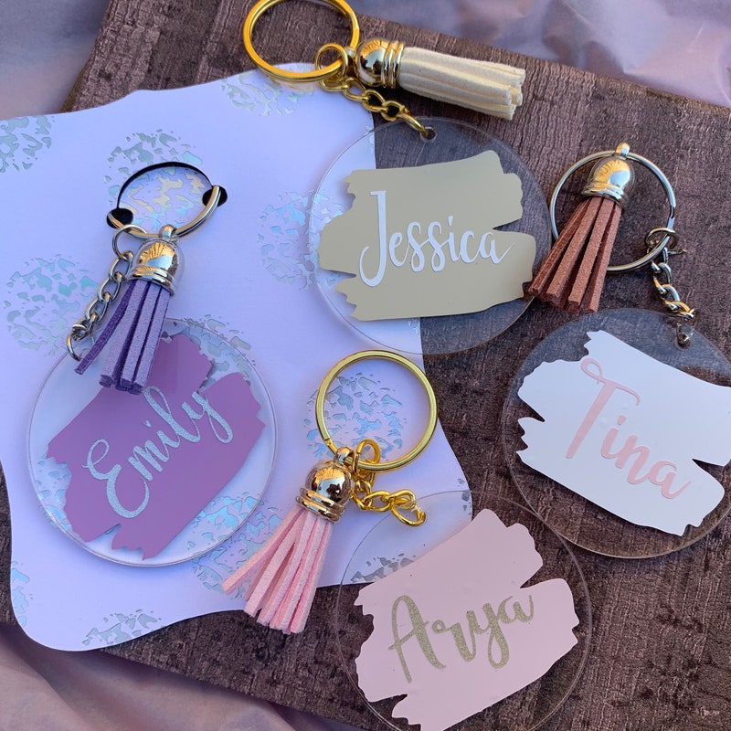 Acrylic Keychain - Etsy