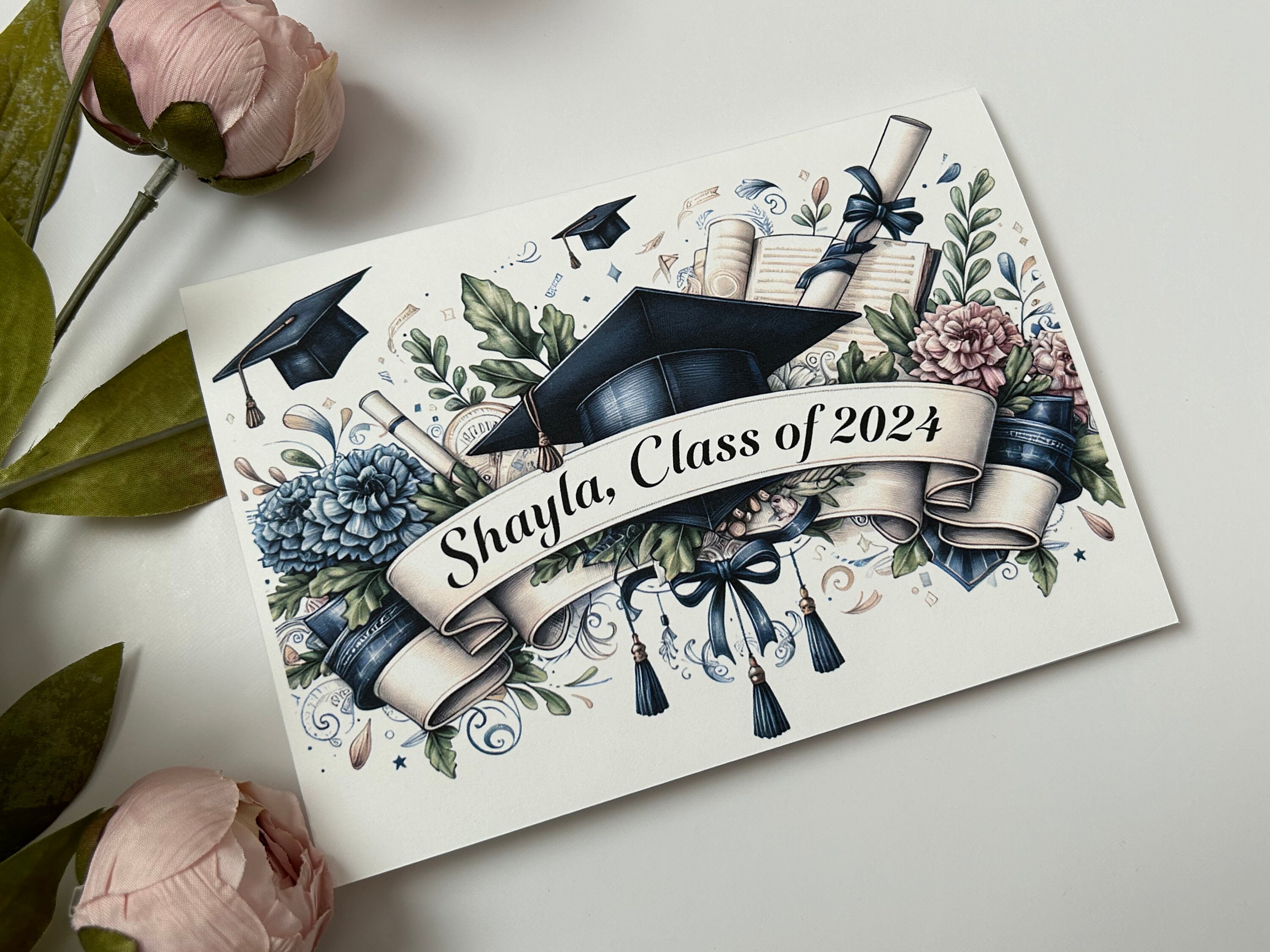 Custom Graduation Card 2024 Graduation Card Class of 2024 Class of 2024 ...