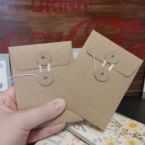 Small Handmade Seed Packet Gift Envelopes Various Styles - Etsy