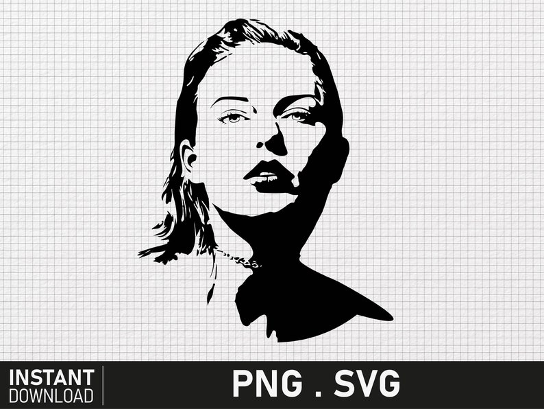 Buy Taylor Swift SVG Taylor Swift PNG Pop Artist Vector Cut Online in ...