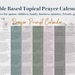 Floral Prayer Prompt Calendar | Bible-based Daily Prayers (digital ...