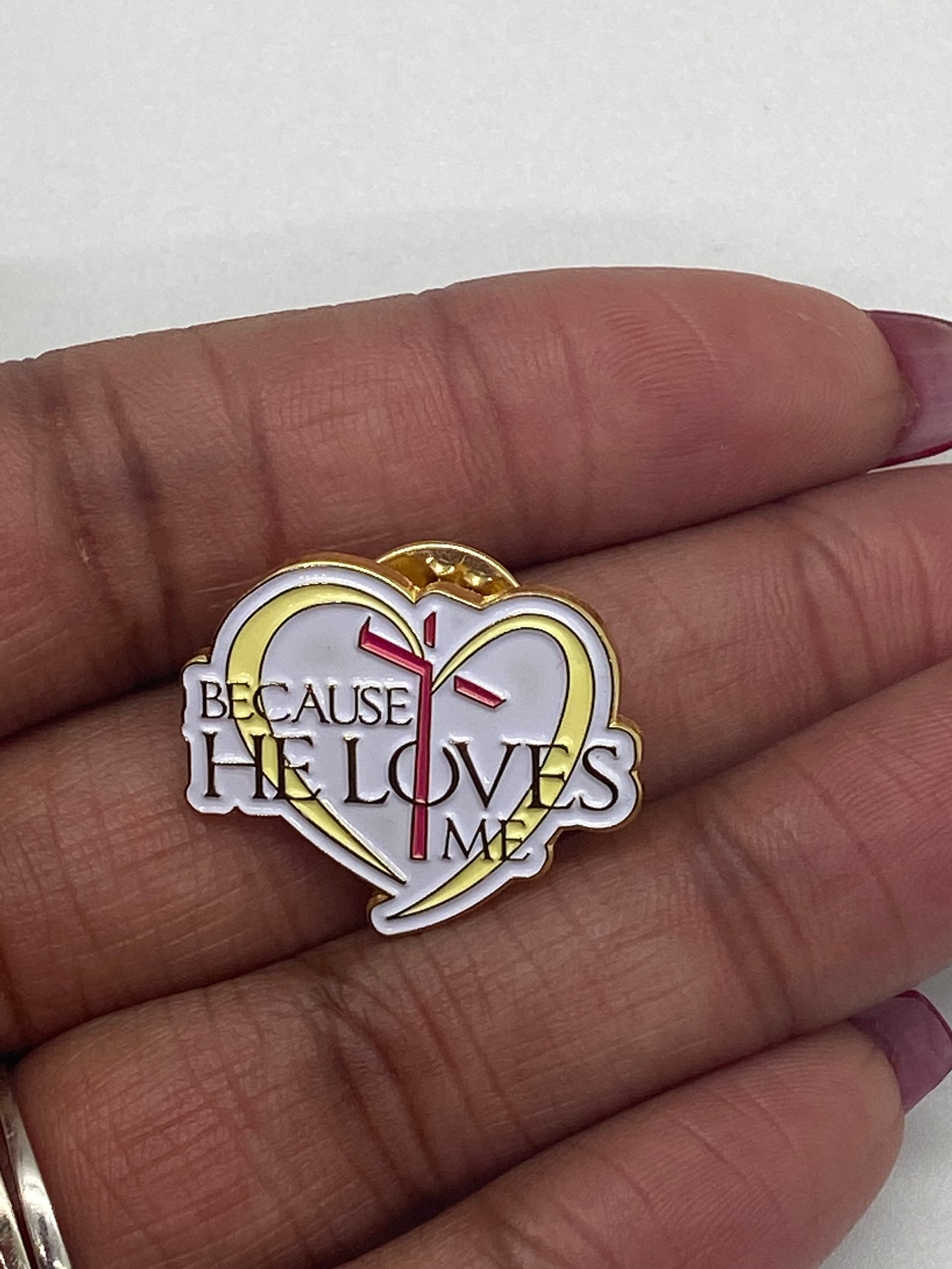 Enamel Pin Christian Enamel Pin Christian Jewelry Faith - Etsy