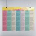 Splash of Color Prayer Prompt Calendar | Bible Based (digital Download ...