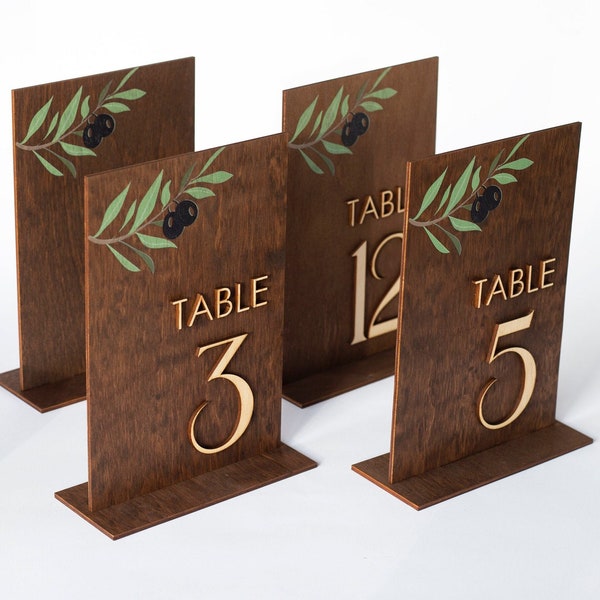 Table Numbers - Etsy