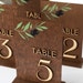 Personalized Wood Table Signs With QR Code for Menu and Logo ...