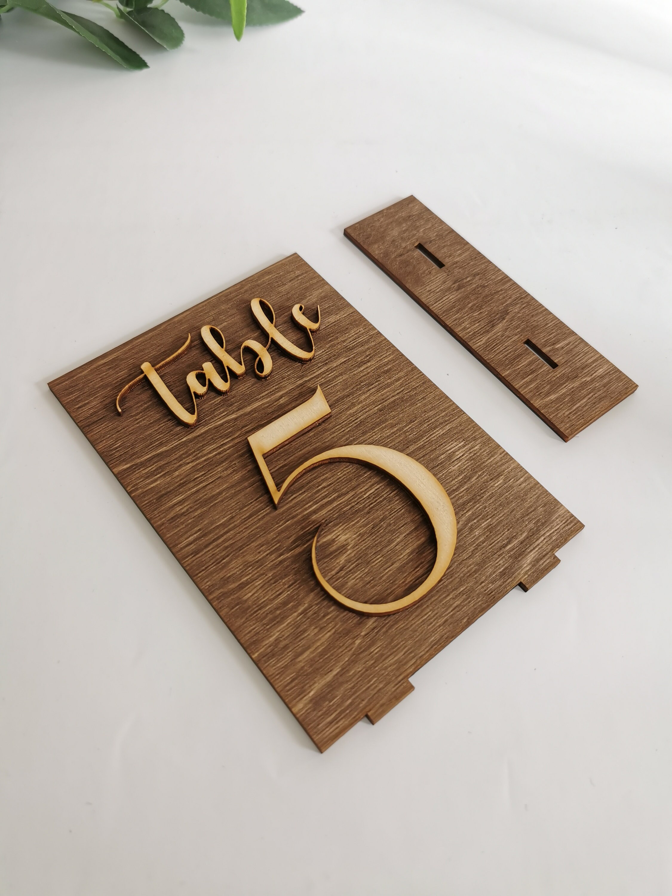 Wood Table Numbers for Wedding Rustic Table Numbers Modern - Etsy