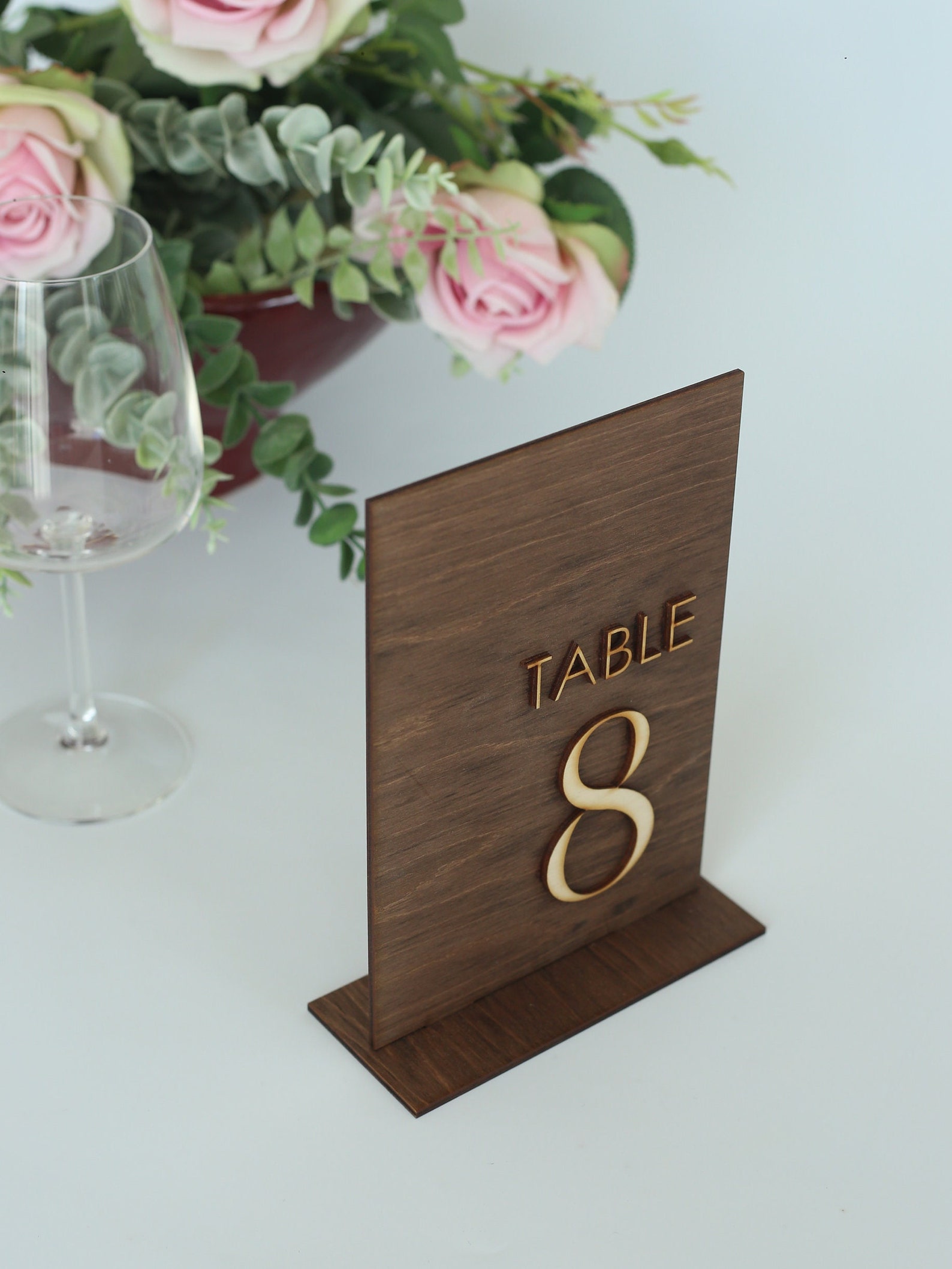 Wood Table Numbers for Wedding Rustic Table Numbers Elegant - Etsy UK