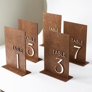 Custom Wooden QR Code Table Sign for Business — Discount Promo Display ...
