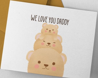 We Love You Daddy | Etsy