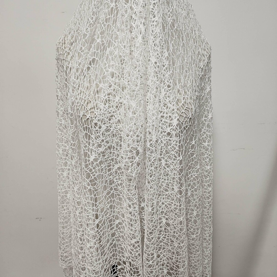 Shiny Hollow Mesh Fabric, See-through Texture Soft Fabric, Handmade Diy ...